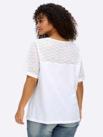 Sheego T-Shirt Shirt Kurzarm