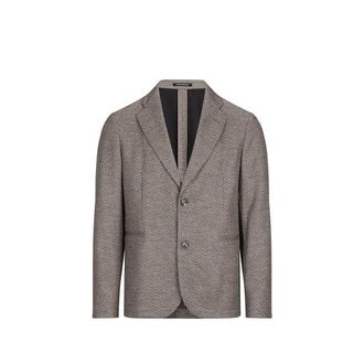 Emporio Armani Blazer droit &agrave; motif