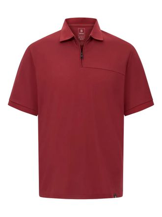 Boggi Milano polo à patch logo - Rouge