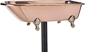 Good Directions Splash-Vogeltränke, poliertes Kupfer