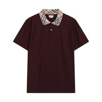 Burberry Evan Polo - - Tops - Herren - Rot - M