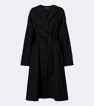 Gucci Manteau GG en laine et soie