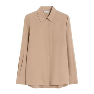 Max Mara Siamese Shirt - - Blouses & Shirts - Damen - Braun - 2XS
