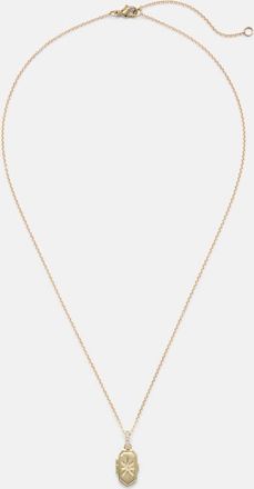 Stone and Strand Choker The Shadow en or 10 ct et diamants