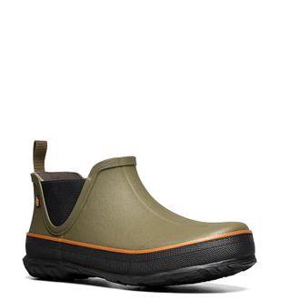 Bogs Herren Digger Slip on Sneaker, Oliv/Blatt für Mich (Leaf It to Me), 43 EU