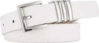 Generic Ceinture fine pour femme Senior Sens Fashion All Jeans Dress Belt Dress Ceintures pour hommes grands et grands, blanc, taille unique