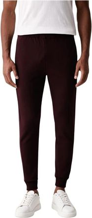 Lacoste Jersey-Sweatpants mit schmaler Passform - - Trousers - Herren - Lila - L