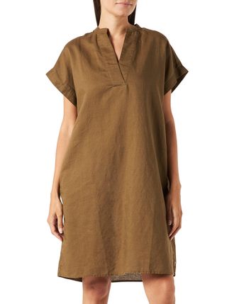 Camel Active Damen 391020/7411 Lässiges Kleid, Military Olive, 48