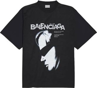 Balenciaga Lady In Shades Graphic-print T-shirt