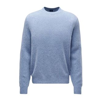 Fedeli Homme, Pulls, Bleu, Taille: 2XL Tricots ras du cou