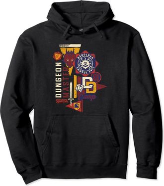 Dungeons & Dragons Dungeon Master Beholder Stamp DnD Icons Pullover Hoodie