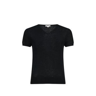Vince Pull col V droit en laine