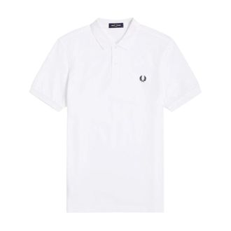 Fred Perry Iconic Poloshirt mit Lorbeerkranz-Logo - - Tops - Herren - Wei&szlig; - XL