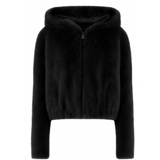 Pinko Pinko, Femme, Vestes, Noir, Taille: 38 FR Pinko Manteaux