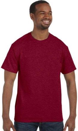 Gildan T-shirt classique pour homme, Homme, Rouge cerise antique., Small