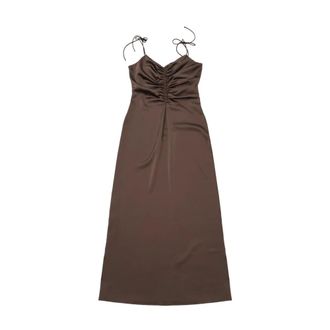 Rotate Alienor Kleid - - Dresses - Damen - Braun - S