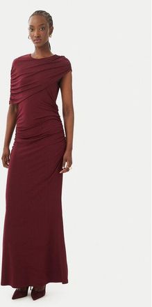 Vero Moda Abendkleid Kassandra 10356465 Dunkelrot Regular Fit