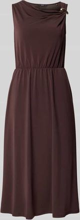 Zero Midikleid mit asymmetrischem Wasserfall-Ausschnitt