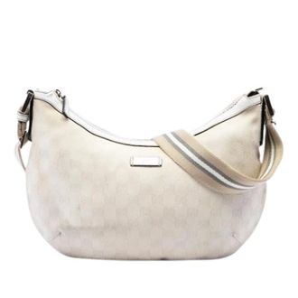 Gucci Sac bandouli&egrave;re vintage doccasion - Femme - Pre-owned - Beige - Taille: ONE Size