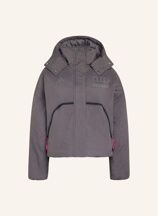 adidas Audi Revolut f1 Team Engineers & Marketing Puffer Jacke grau