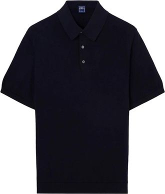 Fedeli Homme, Tops, Bleu, Taille: XL Cotton Polo