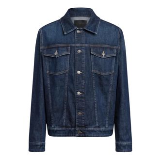 Dondup Homme, Vestes, Bleu, Taille: M Giubbino Cinque Tasche