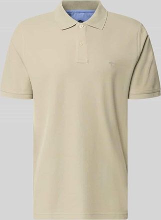 Fynch-Hatton Regular Fit Poloshirt mit Label-Stitching