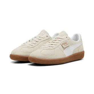 Pony Puma Palermo Wildleder Damen Wei&szlig;er Sneaker
