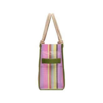 Marc Jacobs Sac tote The Stripe Mesh Large ray&eacute;