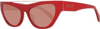 Pucci Femme, Accessoires, Rouge, Taille: ONE Size Ep0111-5566Y Lunettes de soleil