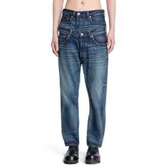 Junya Watanabe Levis collaboration Double waist jeans