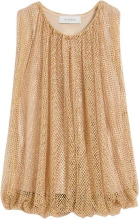 Sportmax Femme, Blouses et Chemises, Beige, Taille: 38 FR Blouses