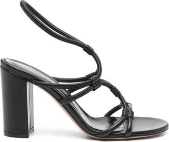 Gianvito Rossi Femme, Chaussures, Noir, Taille: 36 EU Sandales 85mm