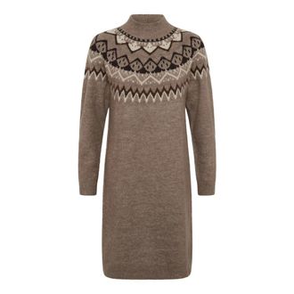 Cream Strickkleid - - Dresses - Damen - Braun - L