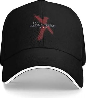 Generic Casquette dHomme, Casquette Xenogears Vintage Emblem Casquette pour Hommes Casquette de Baseball Masculine Cadeau