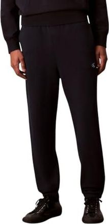 Calvin Klein Pantalon de Jogging Homme Terry Monogram avec Poche Arri&egrave;re, Bleu (Dark Sapphire), M