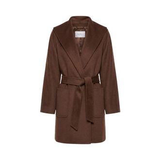 Max Mara Rialto Wickelmantel - - Coats - Damen - Braun - S