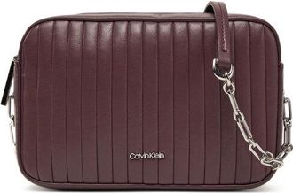 Calvin Klein Handtasche K60K613078 Dunkelrot