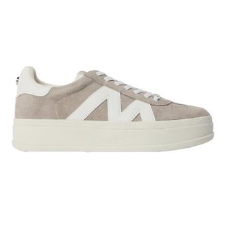 Steve Madden Opponent Sneaker f&uuml;r Damen, Leder (Grau)