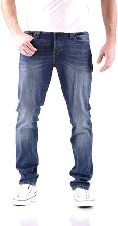 Jack & Jones Male Tapered Fit Jeans JJIMIKE JJORIGINAL JOS 011 NOOS Tapered Fit Jeans