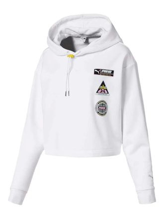 Puma hoodie &agrave; imprim&eacute; graphique - Blanc