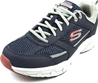 Skechers Oak Canyon-Verketta 51898-NVGY, Mens Sneakers,Sports Shoes, Navy, 43 EU