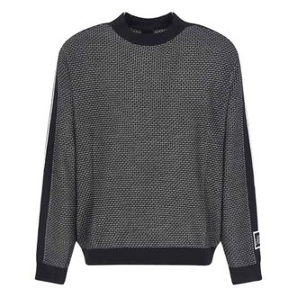 A|X Armani Exchange Grauer Pullover Stilvolles Modell - - Knitwear - Herren - Grau - S