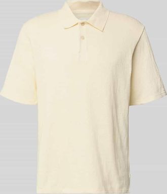 Wood Wood Regular Fit Poloshirt mit Knopfleiste Modell Gabriel