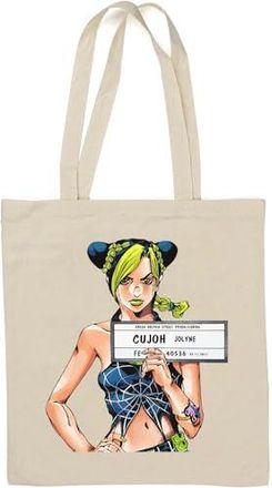 Generic ANIME 74 Sac fourre-tout en coton naturel Blanc