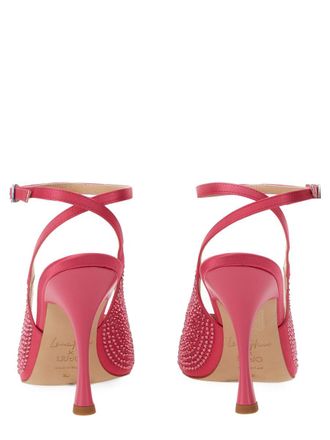 Liu Jo Satin Slingback Heel - Pink