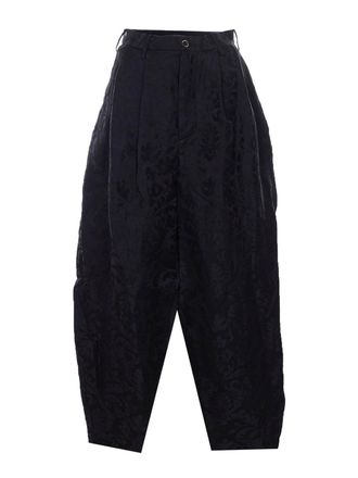 Uma Wang Pantalons D&eacute;contract&eacute;s - Noir