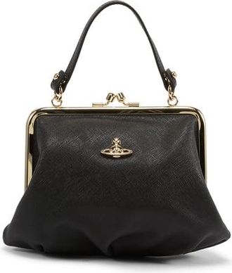 Vivienne Westwood Sac &agrave; main Granny Frame en cuir