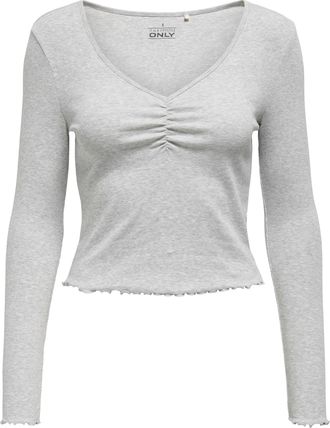 Only ONLBETTY L/S V-Neck TOP CC JRS