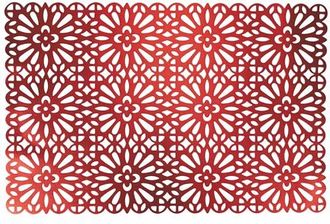 Galileo Casa Santas House Tischset, rechteckig, Rot, 6 Stück